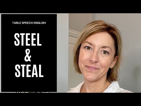 How to Pronounce STEEL & STEAL - American English Homophone Pronunciation Lesson