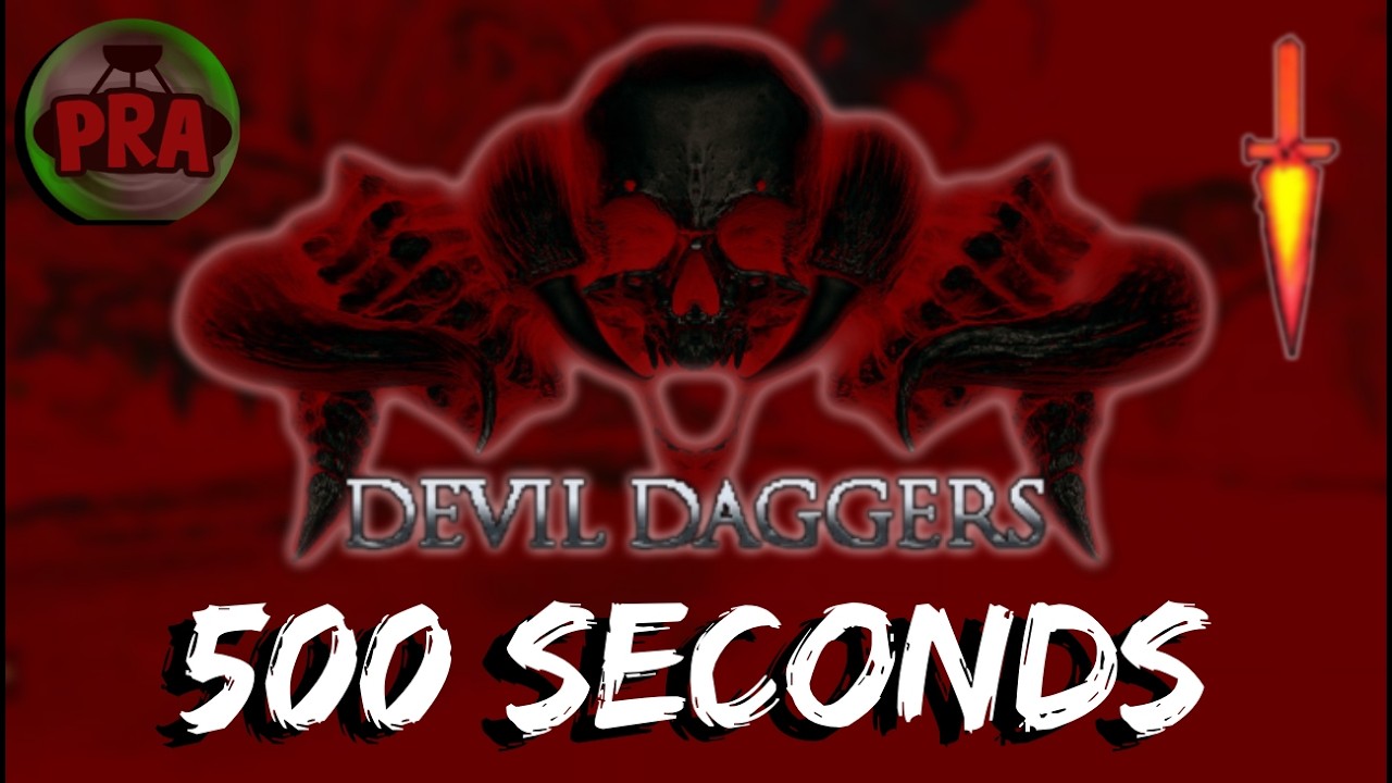 Devil Daggers 500 Second CLEAR | Low Farming | Dagger 4 after 1 Gigapede Scrape