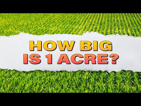 How BIG Is One Acre?