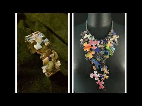 Easy Puzzle Pieces Craft Ideas - Loose Parts Crafts - Puzzle Pieces DIY Valentines Crafts