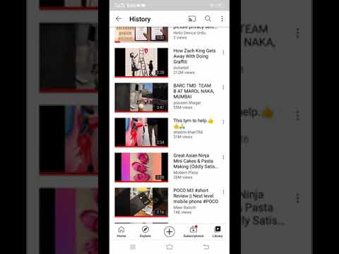 How to remove YouTube watch History #shorts #youtubeshorts