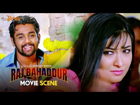 Raj Bahaddur Movie Scene | Chethan Kumar | Dhruva Sarja | Khader Hassan