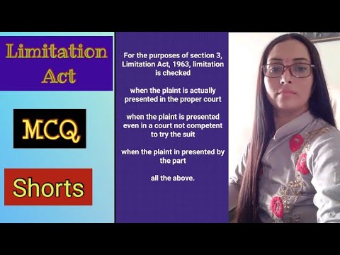 For the purposes of section 3, Limitation Act 1963, limitation is checked | short |