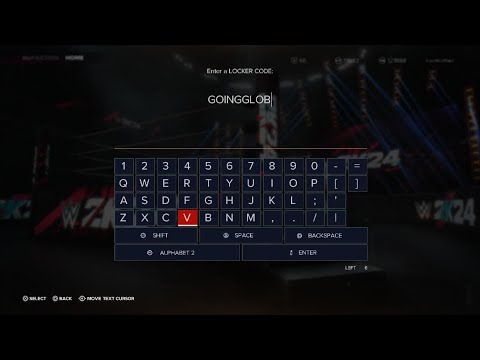 WWE 2K24 - New Locker Code "GoingGlobal"