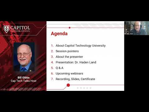 The Future of Technology and Education: Cap Tech Talk hosted by Haden Land