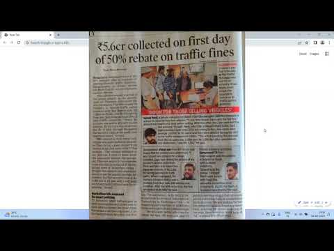 Best site to check & make Traffic Violation Fine Payment online. || Karnataka one || Govt supported
