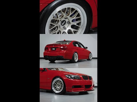 BMW E90 3 Series on Apex ML-10RT Forged Wheels