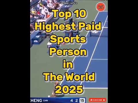 Top 10 Most Paid Sports Person 2025. #top10list #shorts #viral #realinfos