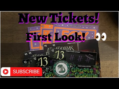 Pa Lottery | New Tickets! First Look!