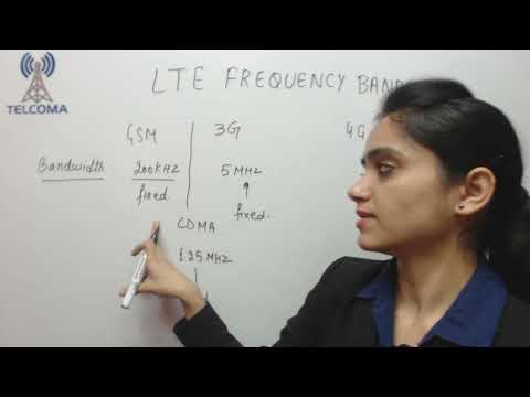 21 LTE frequency bands