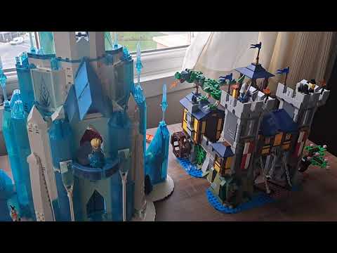 OnlineLegoMan-LEGO Ice Castle and Medieval Castle