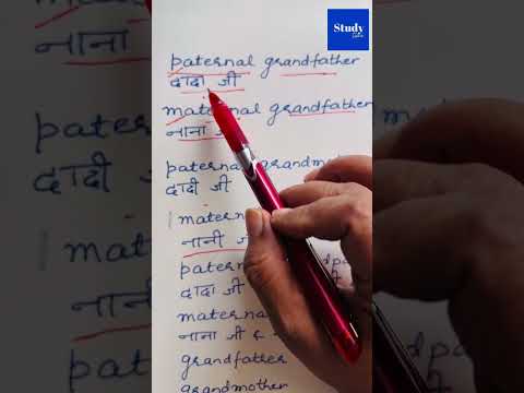 paternal grandfather | maternal grandfather meaning | maternal grandparents | paternal grandparents