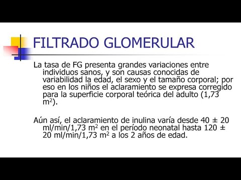 🔴 COMO CALCULAR LA TASA DE FILTRADO GLOMERULAR