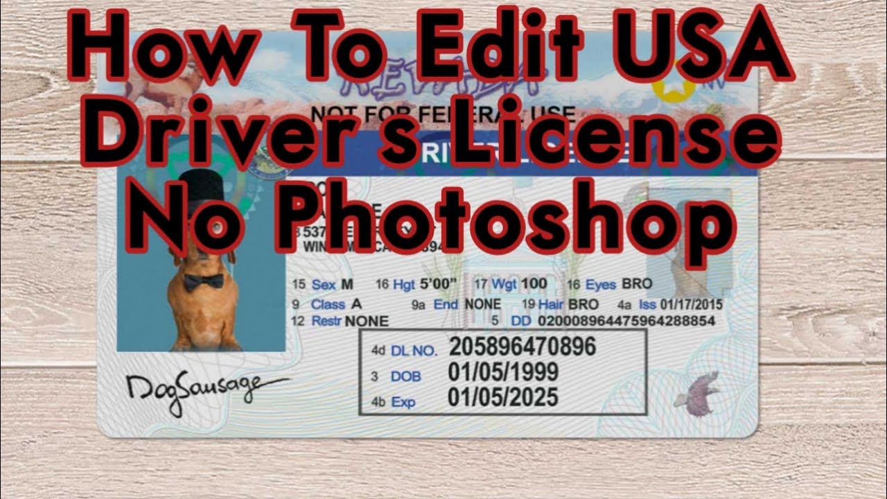 How to edit USA driver's license, No Photoshop, No paying #pixellab2025 #picsarttutorial