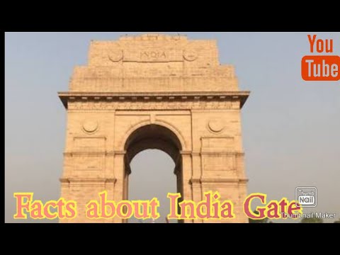 Facts about India Gate ll life with math and science presents Saswati educational