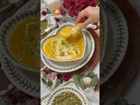 The BEST Creamy Pumpkin Soup Recipe You Need to Try NOW 🧡Full Video Below 👇