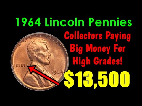 1964 Lincoln Pennies That Coin Grading Experts Pay Big Money For - $13,500 Estimate!!