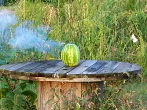 sparkler bomb vs watermelon part 1