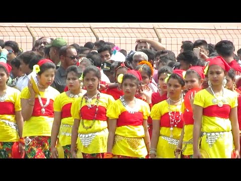 Display by rakhine dance in Cox’s Bazar Stadium | Burmese dance in ...