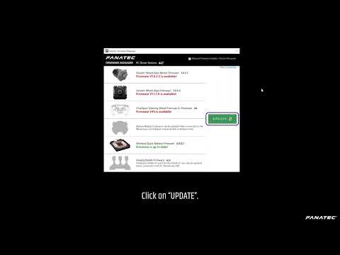 Steering Wheel Firmware Update - EN
