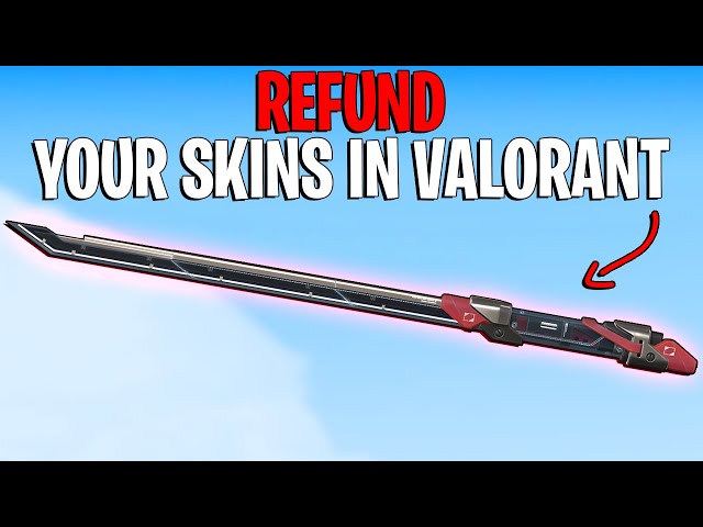 How to refund Valorant skin purchases (2023)