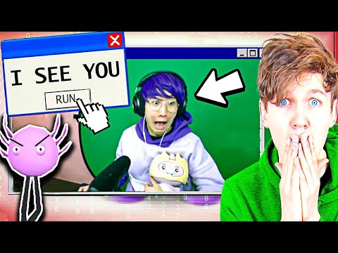 This Game HACKED Our COMPUTER, Turned On The CAMERA, And LEAKED Our LOCATION!? (KinitoPET Full Game)