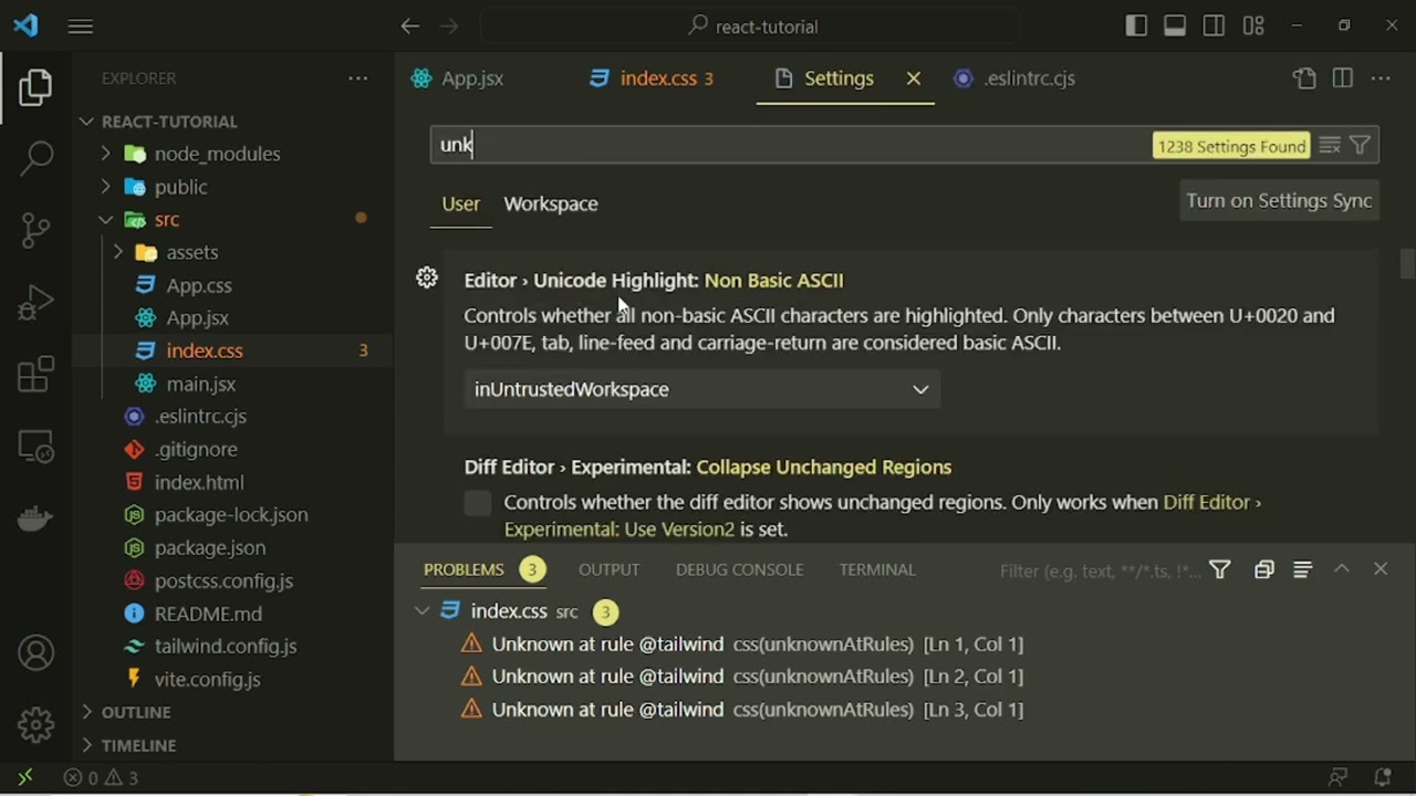 Remove Tailwind warnings