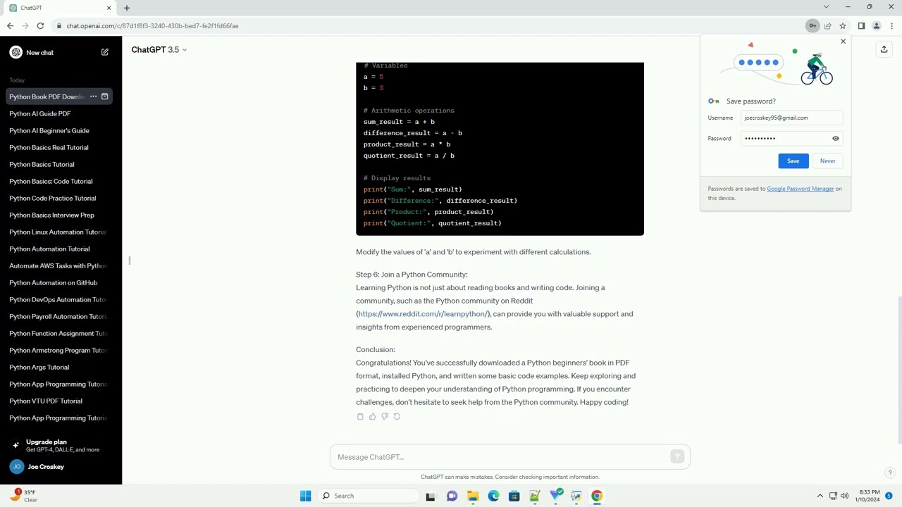 python beginners book pdf download
