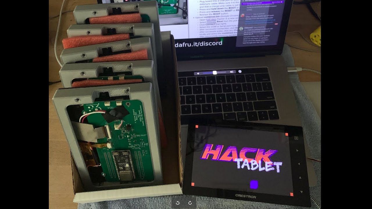 CircuitPython Hack Tablet Giveaway