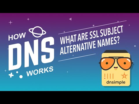 What is the SSL Certificate Subject Alternative Name?