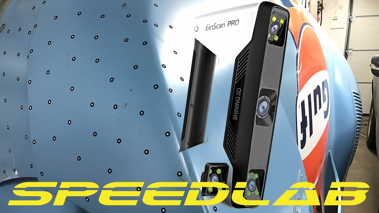 Testscan Einscan PRO Speedlab Racing Corvette