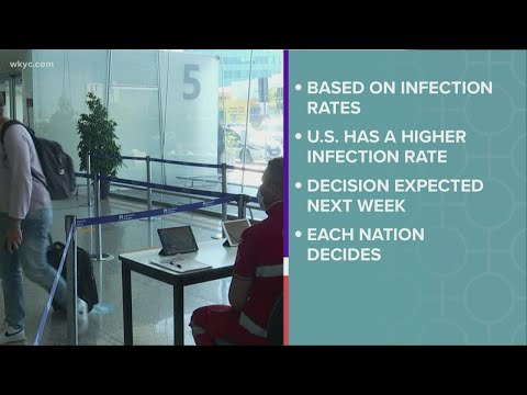 European Countries could ban U.S. travelers