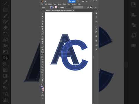 Quick Adobe Illustrator Tips : Overlapping Typography Text Effect Tutorial