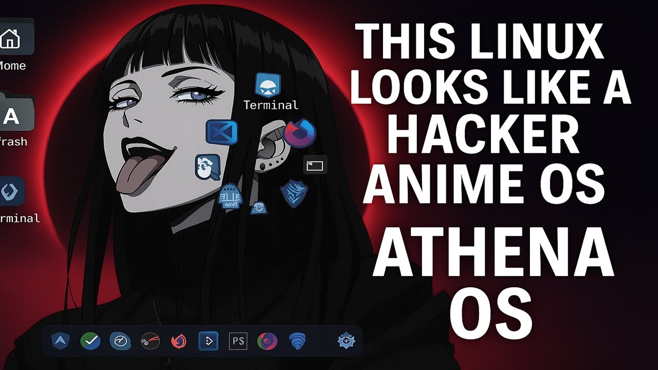 This Linux Looks Like a Hacker Anime OS – ATHENA OS