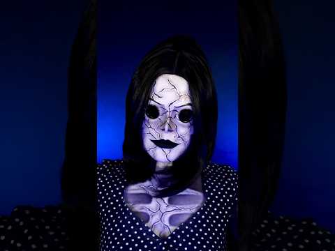 CORALINE & THE OTHER MOTHER MAKEUP 🪡 | EllaDoesFx | #shorts