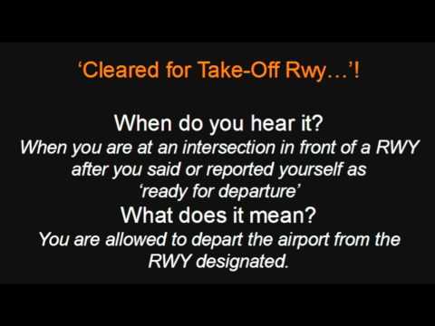 ATC Communcations - Instructions with Voice