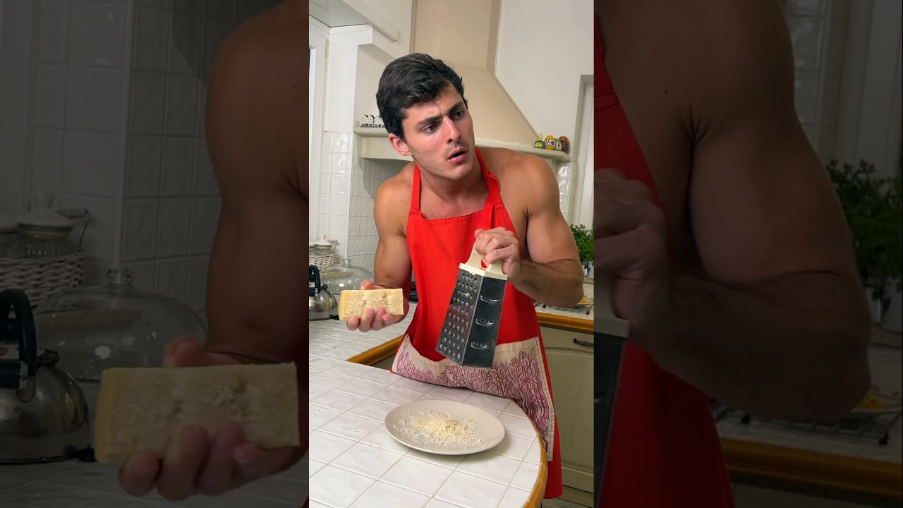 How to grate CHEESE @itsQCP
