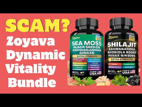 Zoyava Dynamic Vitality Bundle Review - Legit or Scam?