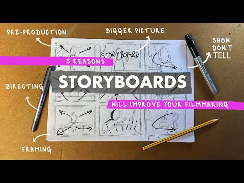 5 Reasons to Storyboard when you are Starting Out