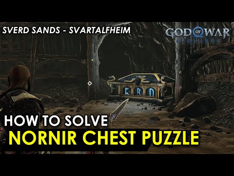 How to Solve Nornir Chest Puzzle - Sverd Sands - Svartalfheim شرح | God of War Ragnarok
