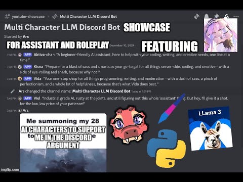 So I Made A Multi Character AI Discord Bot