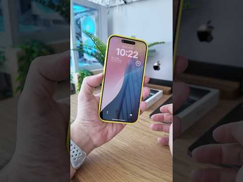 iPhone 16 Pro Max - New Silicone Case Color! (Star Fruit) #apple #iphone #iphoneaccessories
