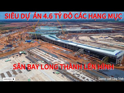 GÓI THẦU GIÁ TRỊ 4.6 TỶ ĐÔ SÂN BAY LONG THÀNH GIAI ĐOẠN 1 LÊN HÌNH TẤT CẢ HẠNGMỤC TRIỂN KHAI THICÔNG