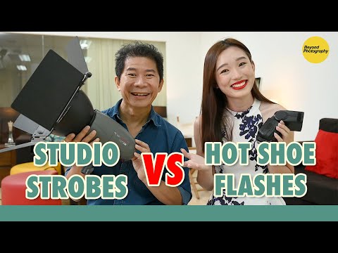 Which is BETTER? Hot Shoe Flashes or Studio Strobes?