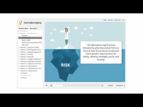 Good Manufacturing Practices (cGMP) Online Course