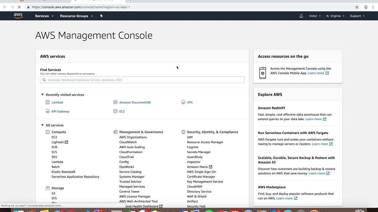 AWS DocumentDB Starter: Update Lambda VPC Configuration