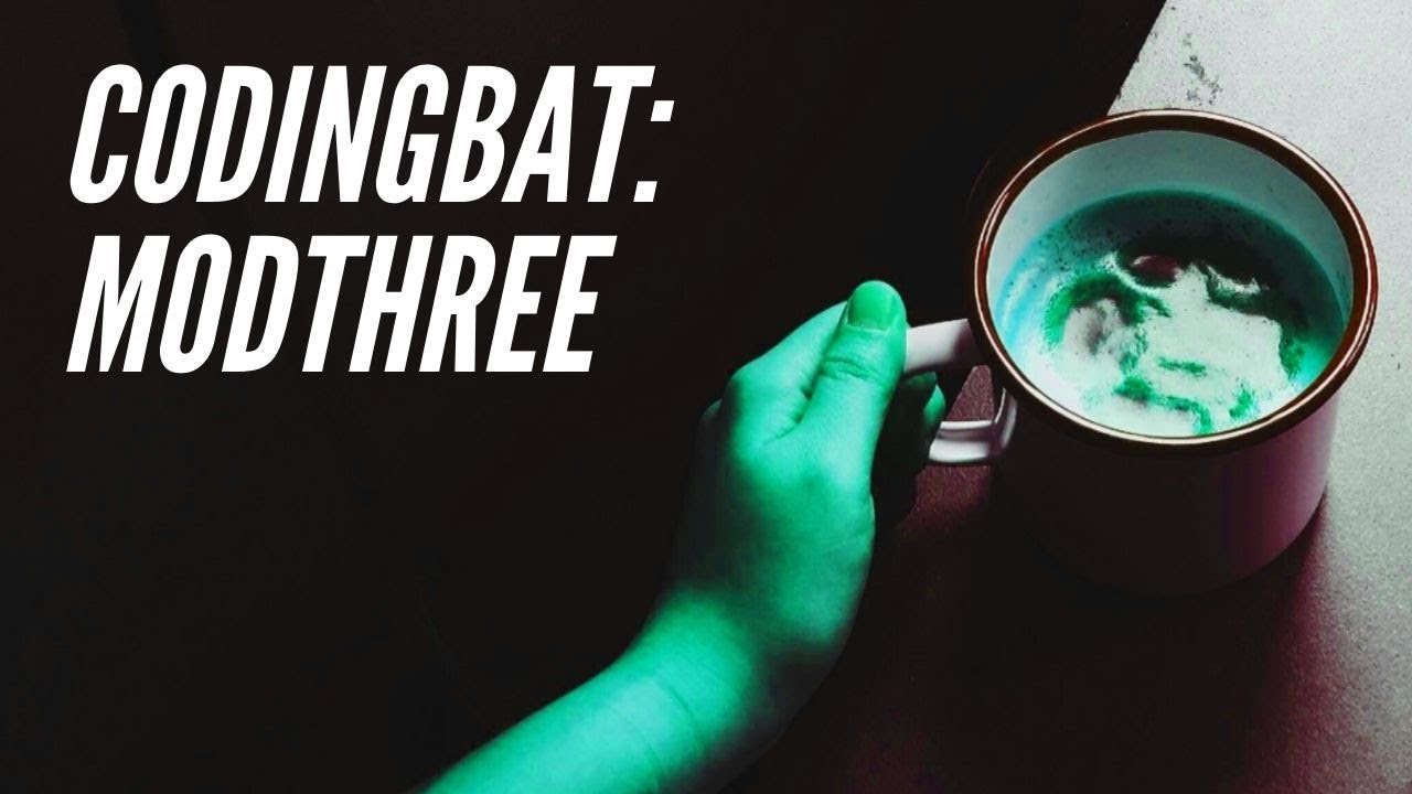 CodingBat: Java Array-2  modThree (Freestyle)