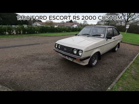 1980 FORD ESCORT RS 2000 CUSTOM