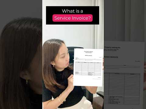 What is a Service Invoice?