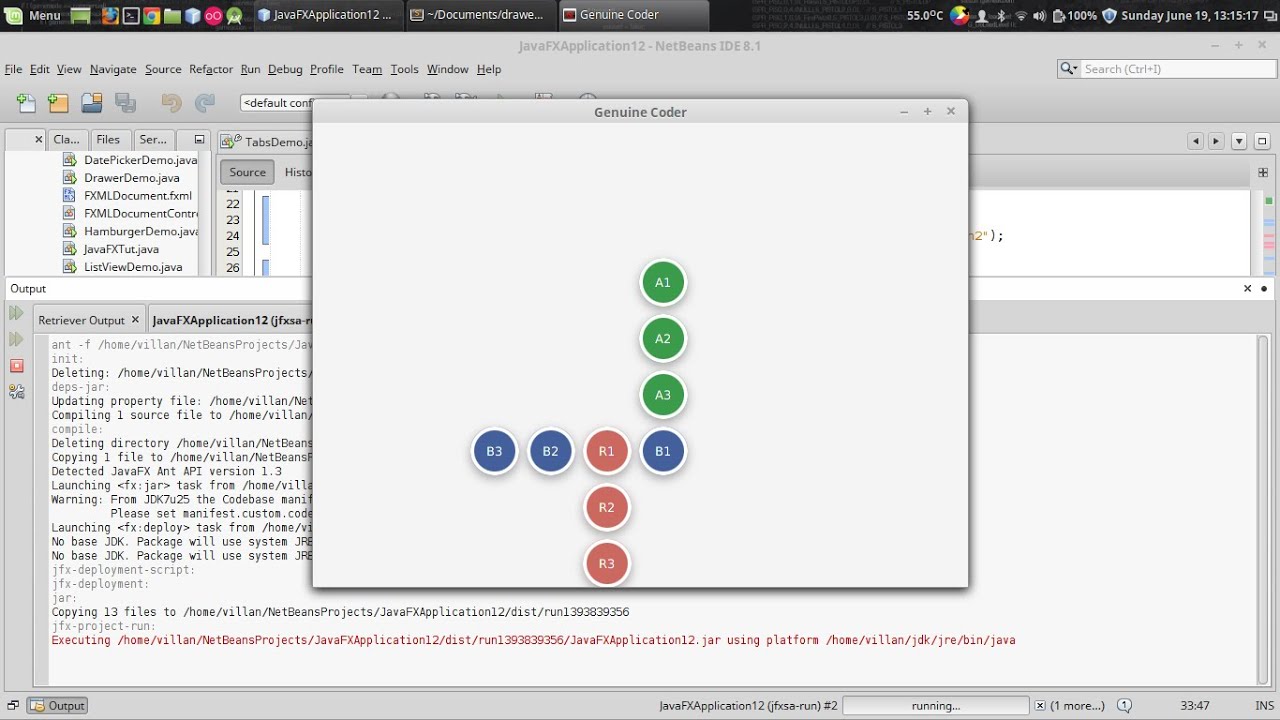 JavaFx JFoenix Tutorial #10 : Floating Buttons with JFXNodesList